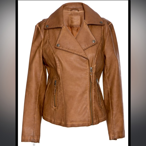 Max Studio | Jackets & Coats | Faux Leather Jacket | Poshmark